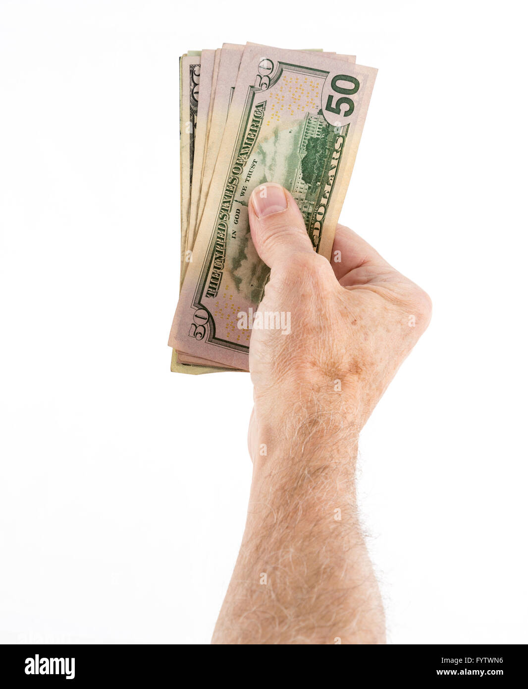 50 usd hand hi-res stock photography and images - Alamy