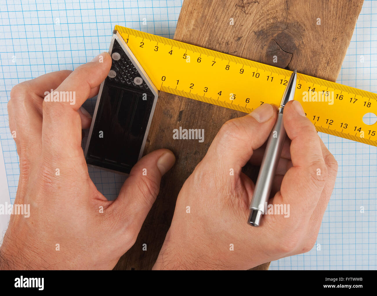 setsquare and the board Stock Photo - Alamy