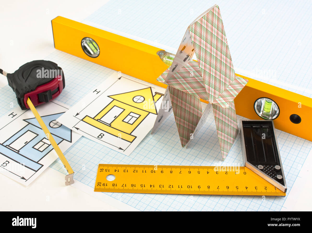 layout of the house Stock Photo - Alamy