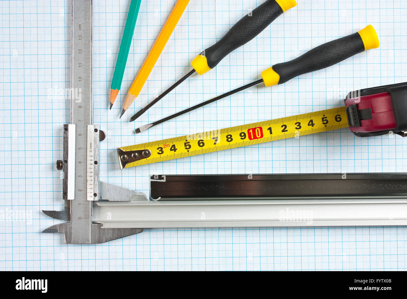 Mechanical drawing tools bearing hi-res stock photography and images ...