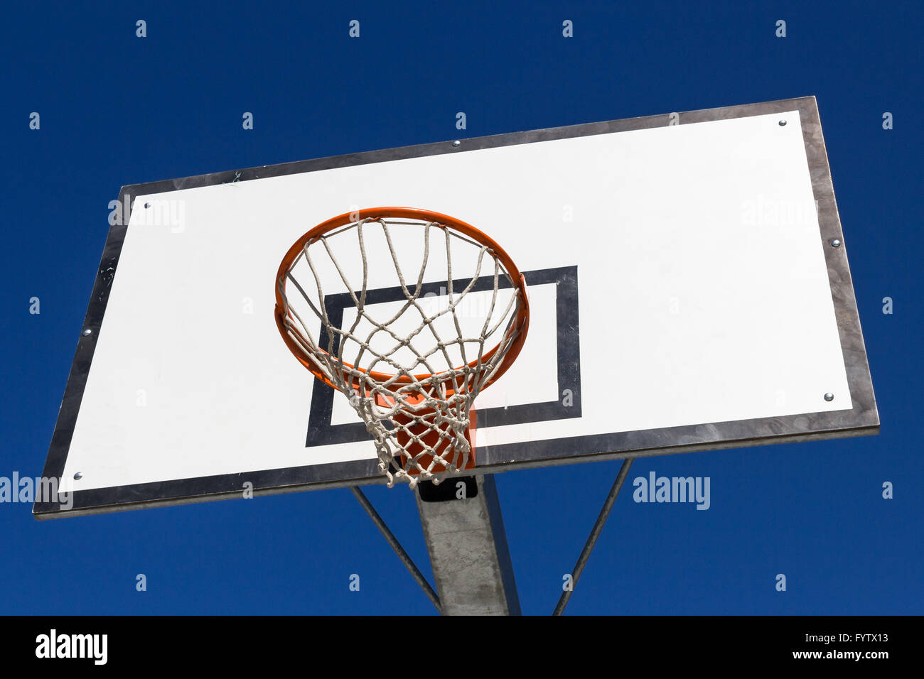 Basketball hoop aerial view hi-res stock photography and images - Alamy