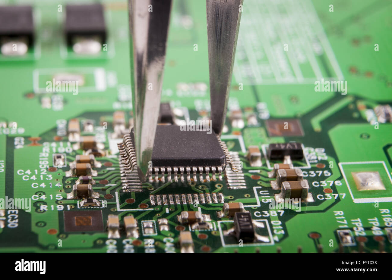 Microchip hi-res stock photography and images - Alamy