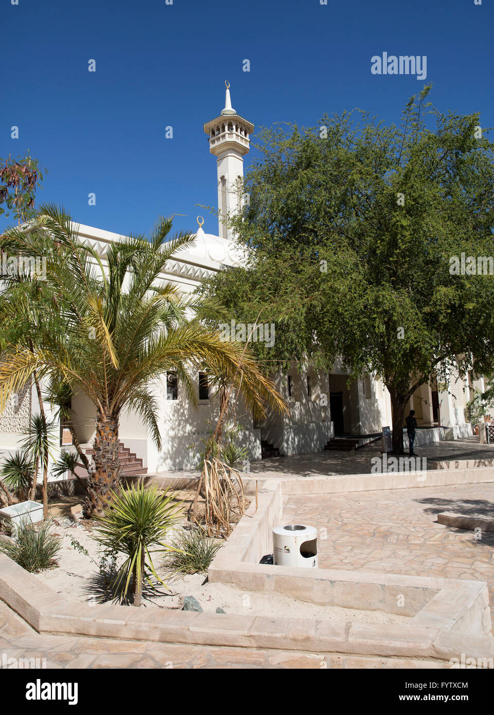 Buildings in the Sikka area, the oldest area, of Dubai UAE Stock Photo ...