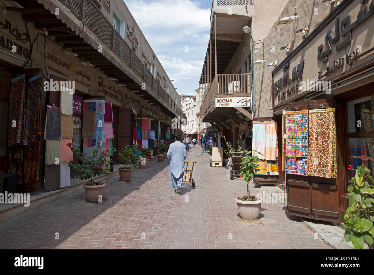 A street in Bur Dubai UAE Stock Photo - Alamy