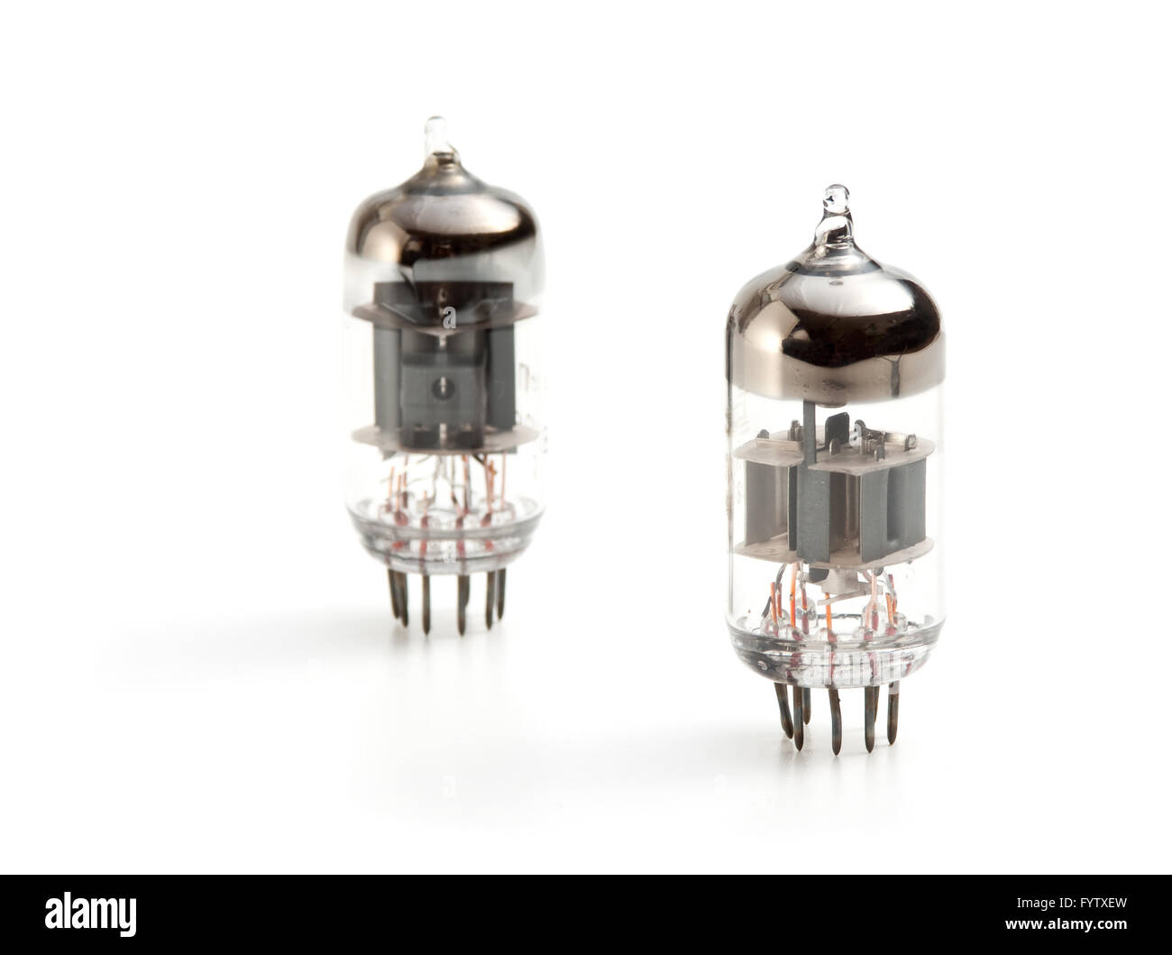 Vintage tube radio components hi-res stock photography and images - Alamy