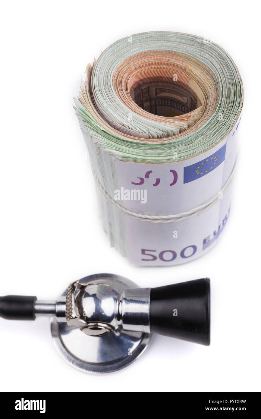 Euro change cash check Cut Out Stock Images & Pictures - Alamy