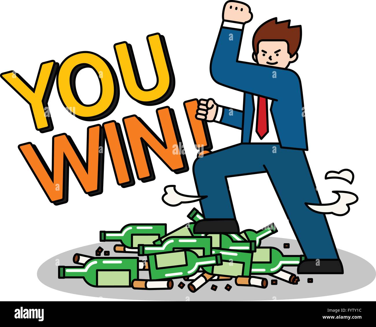 Non success Stock Vector Images - Alamy