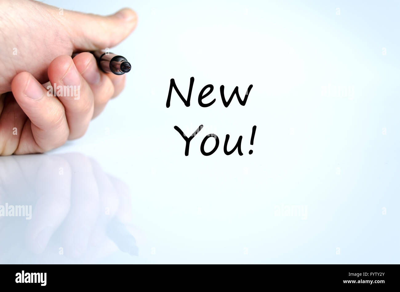 New you text concept Stock Photo - Alamy