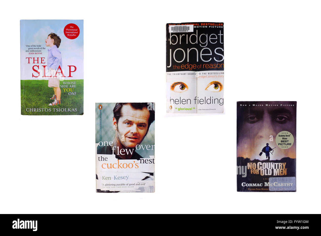 The front covers of four books that have been televised or turned into ...