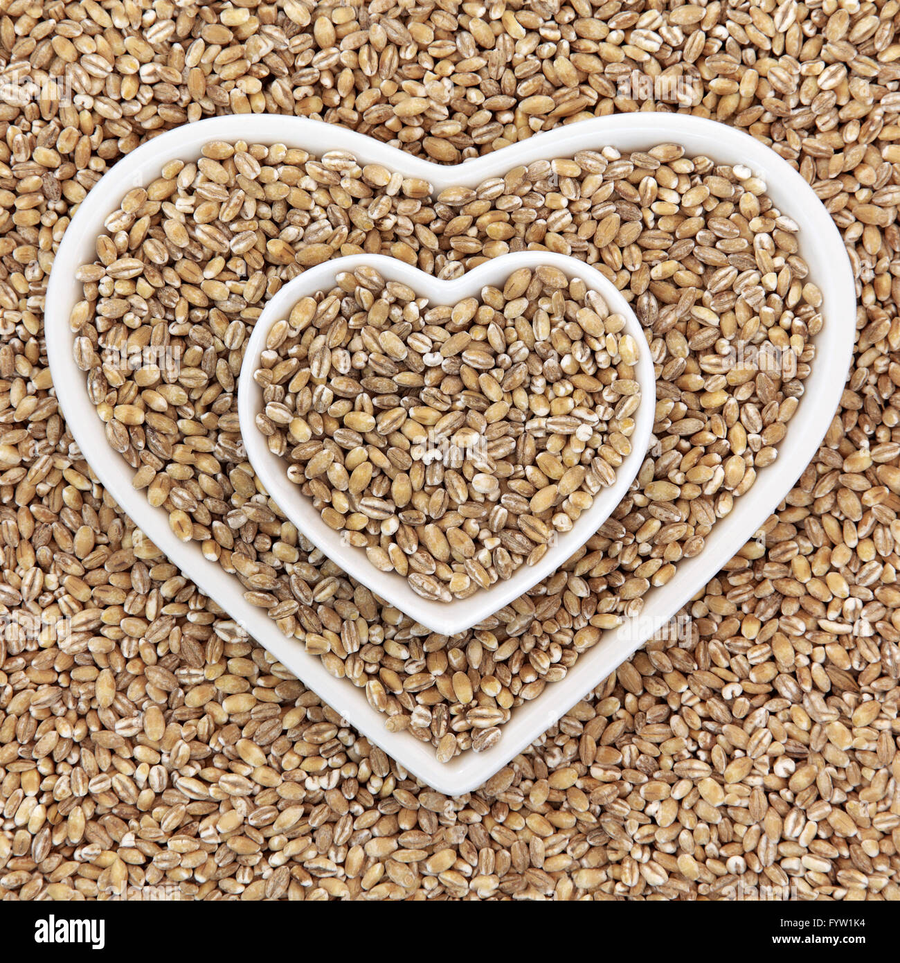 Barley grain heart hi-res stock photography and images - Alamy