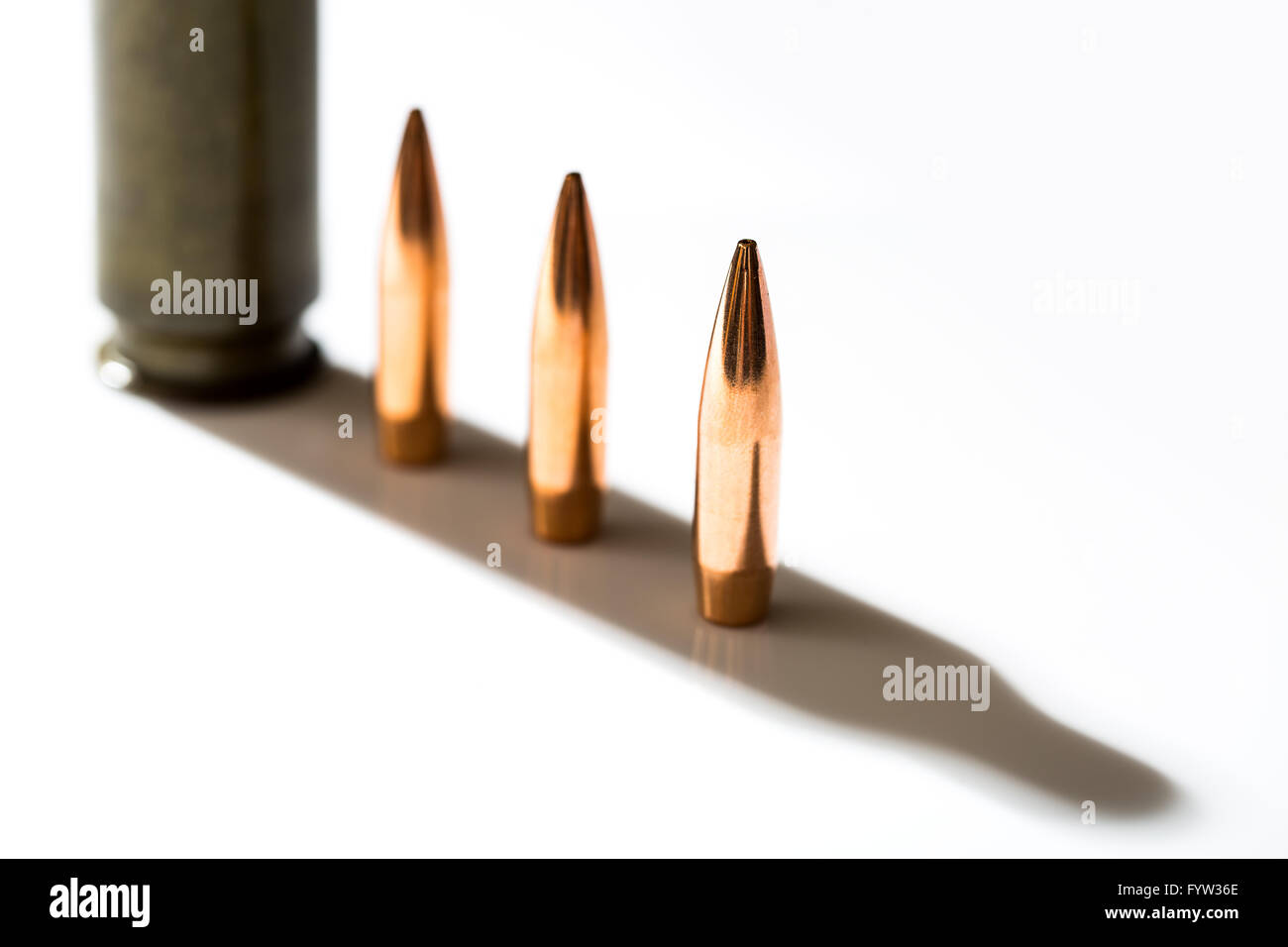 Macro shot of bullet Stock Photo - Alamy