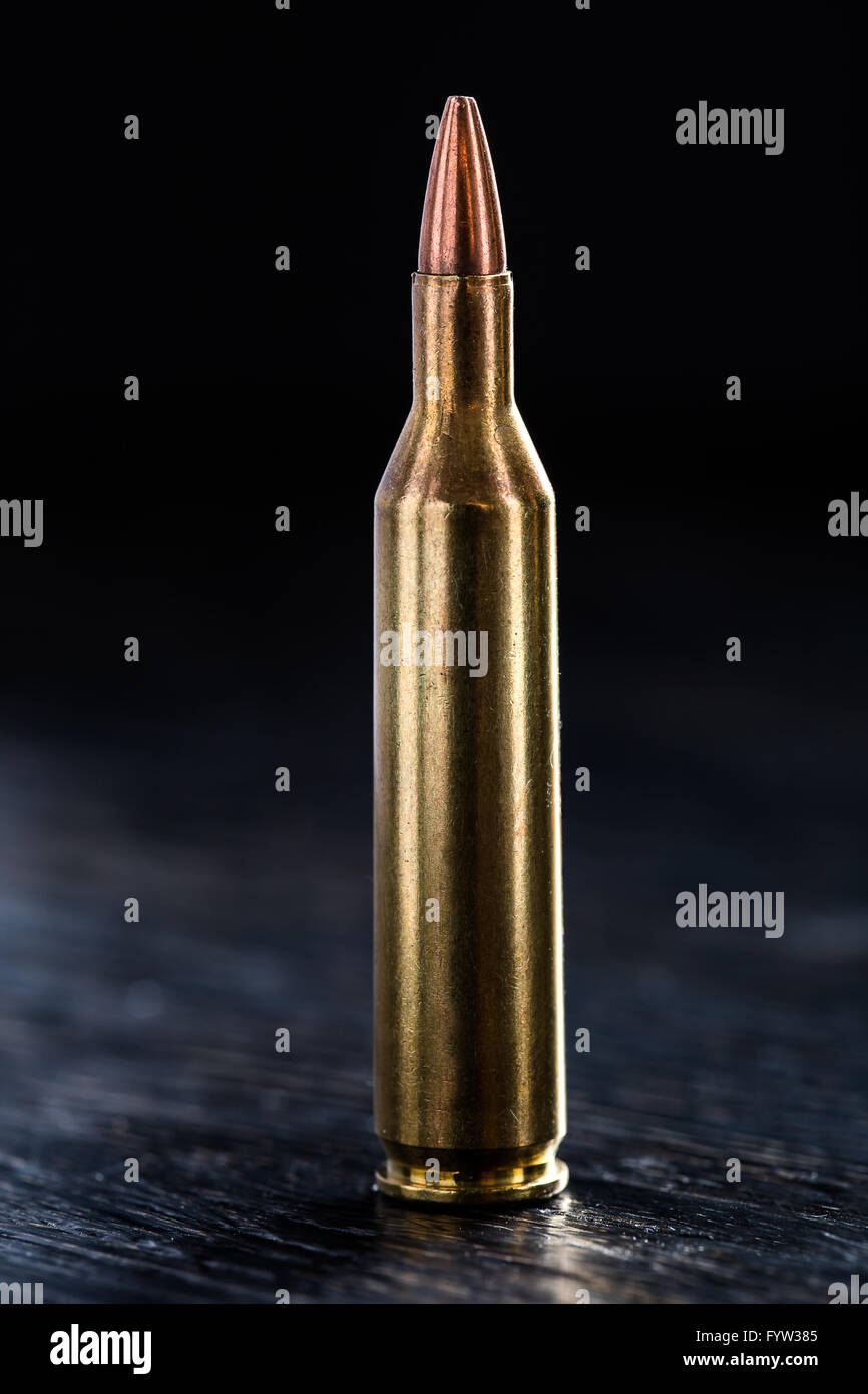 One bullet for a Kalashnikov Stock Photo - Alamy
