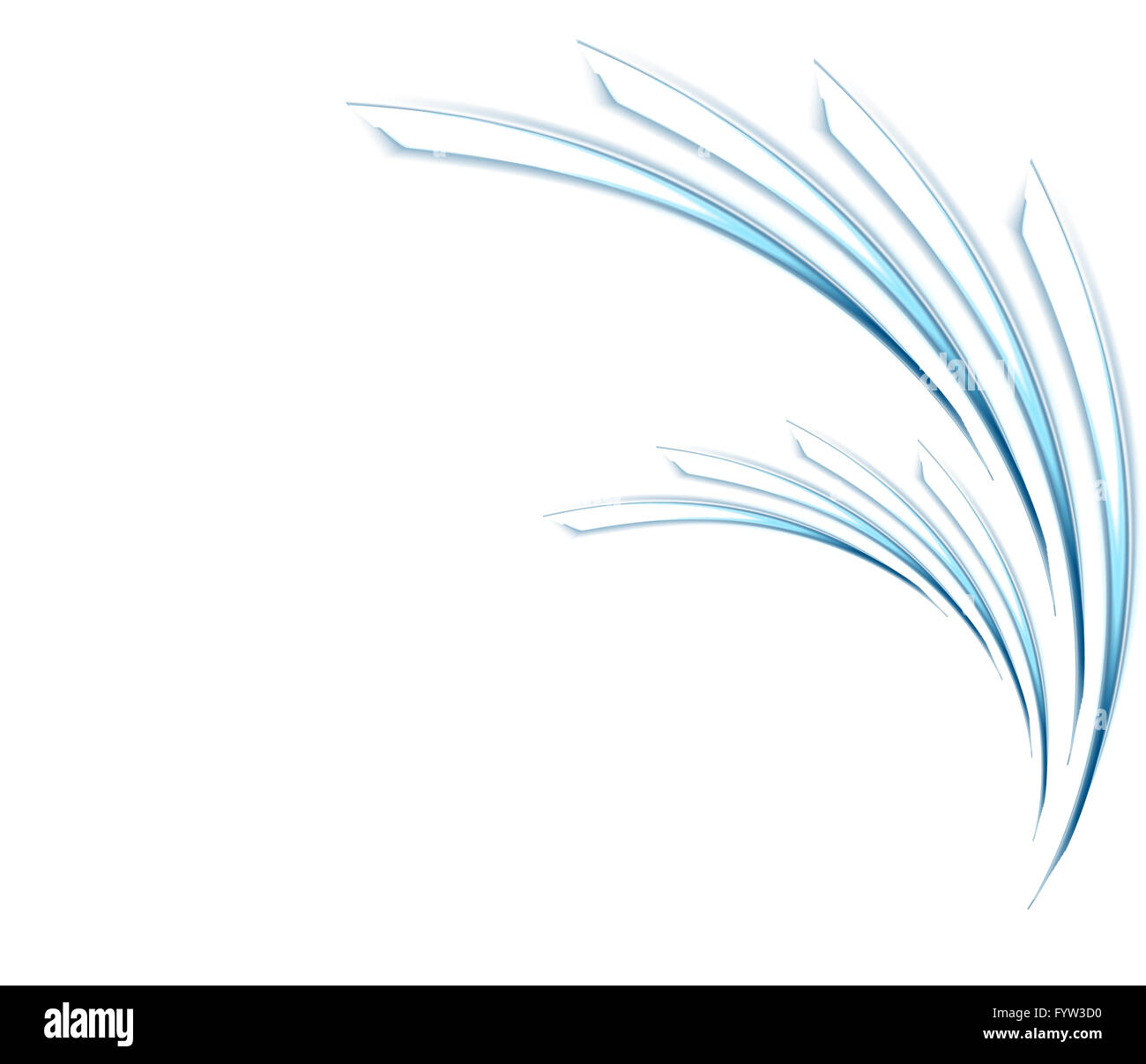Abstract blue wavy pattern design Stock Photo - Alamy
