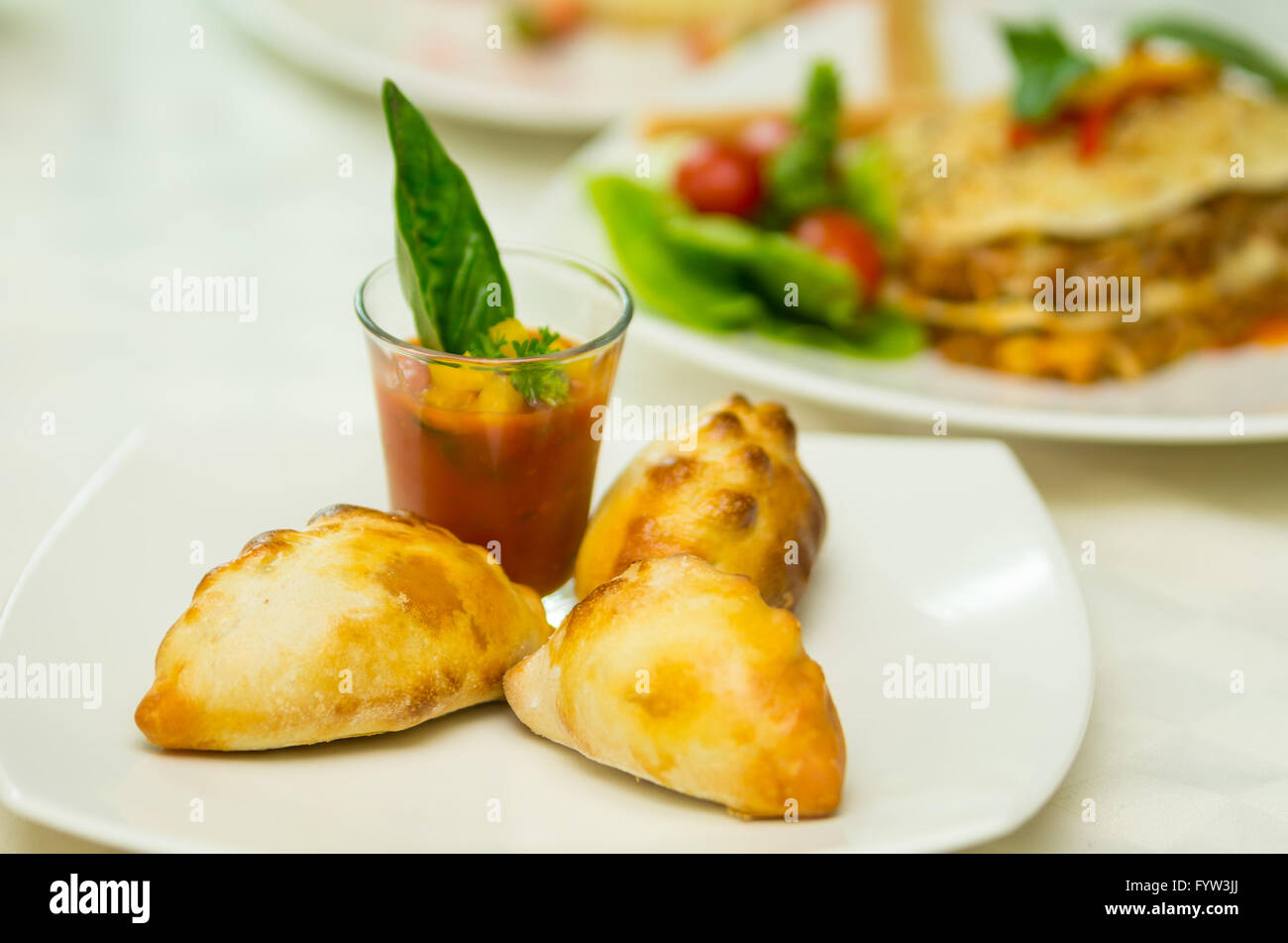 gourmet food shoot Stock Photo - Alamy