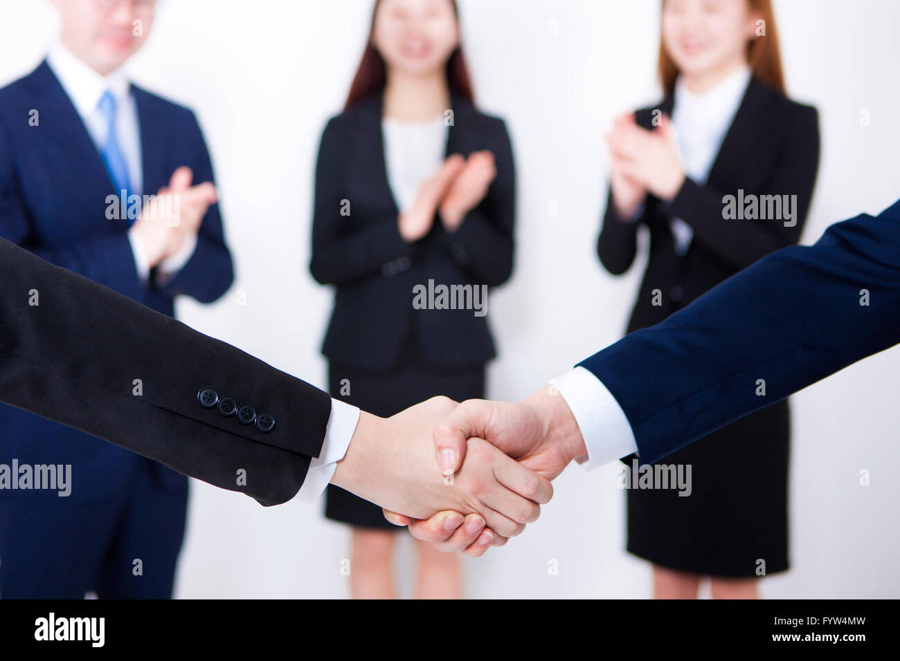 Business clap hi-res stock photography and images - Alamy