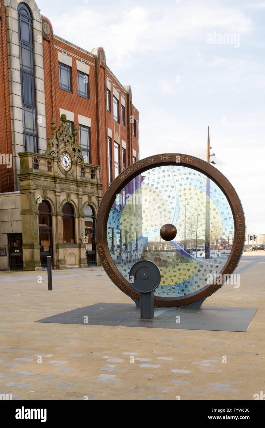 'Propellers of the City' by Stephen Broadbent, public artwork ...