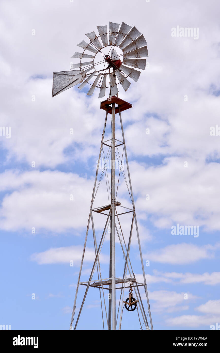 Classic Vintage Windmill Stock Photo - Alamy