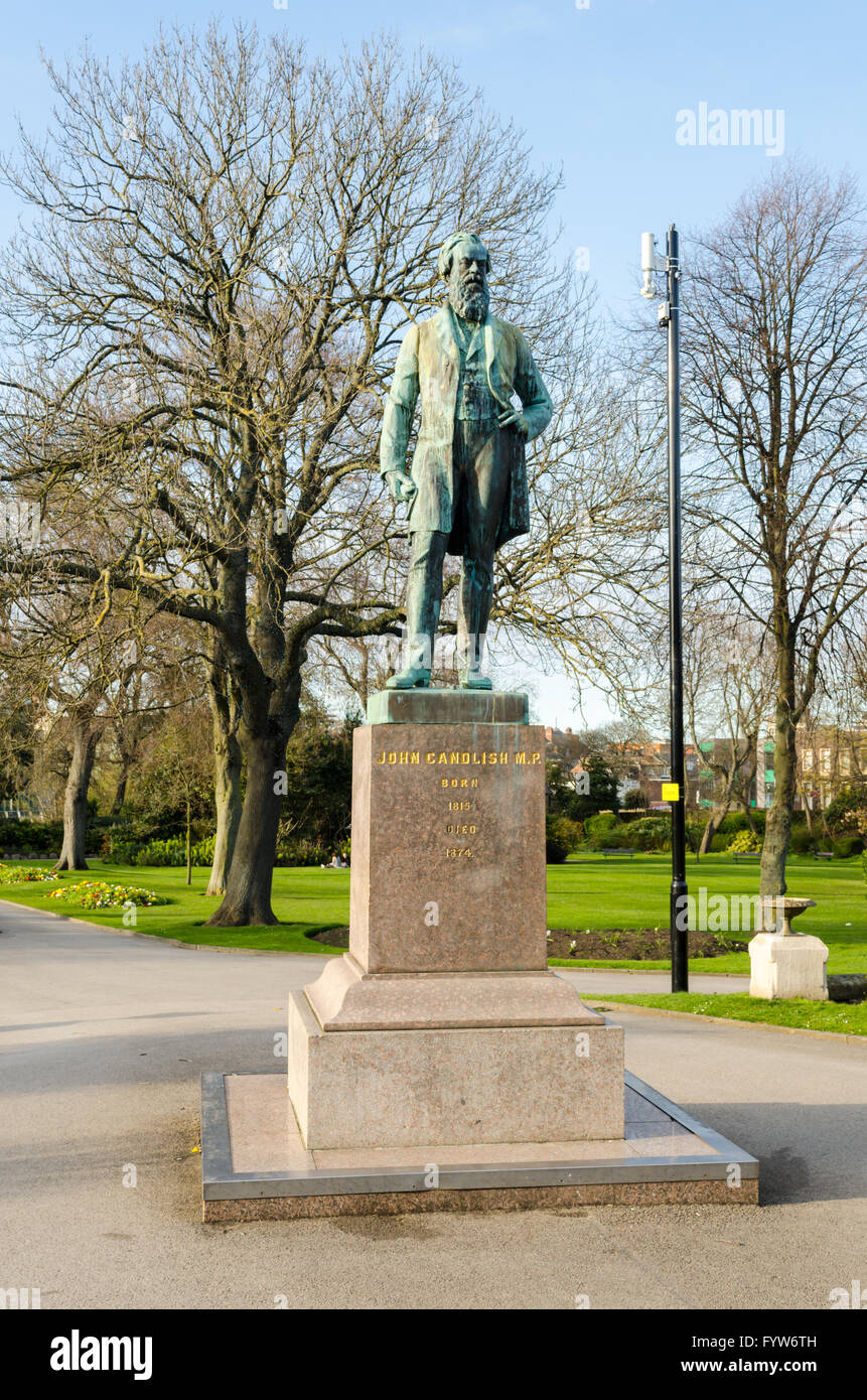 John Candlish M.P. (1815-1874) Statue, situated in Mowbray Park ...