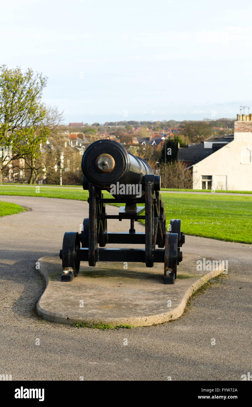Sebastopol Replica Cannon, located in Mowbray Park, Sunderland, Tyne ...