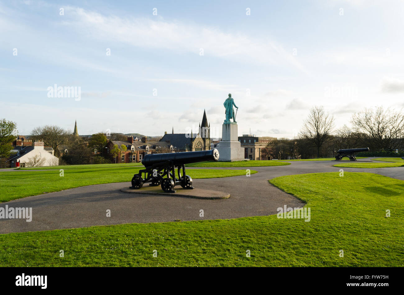 Replica of ancient artillery hi-res stock photography and images - Alamy