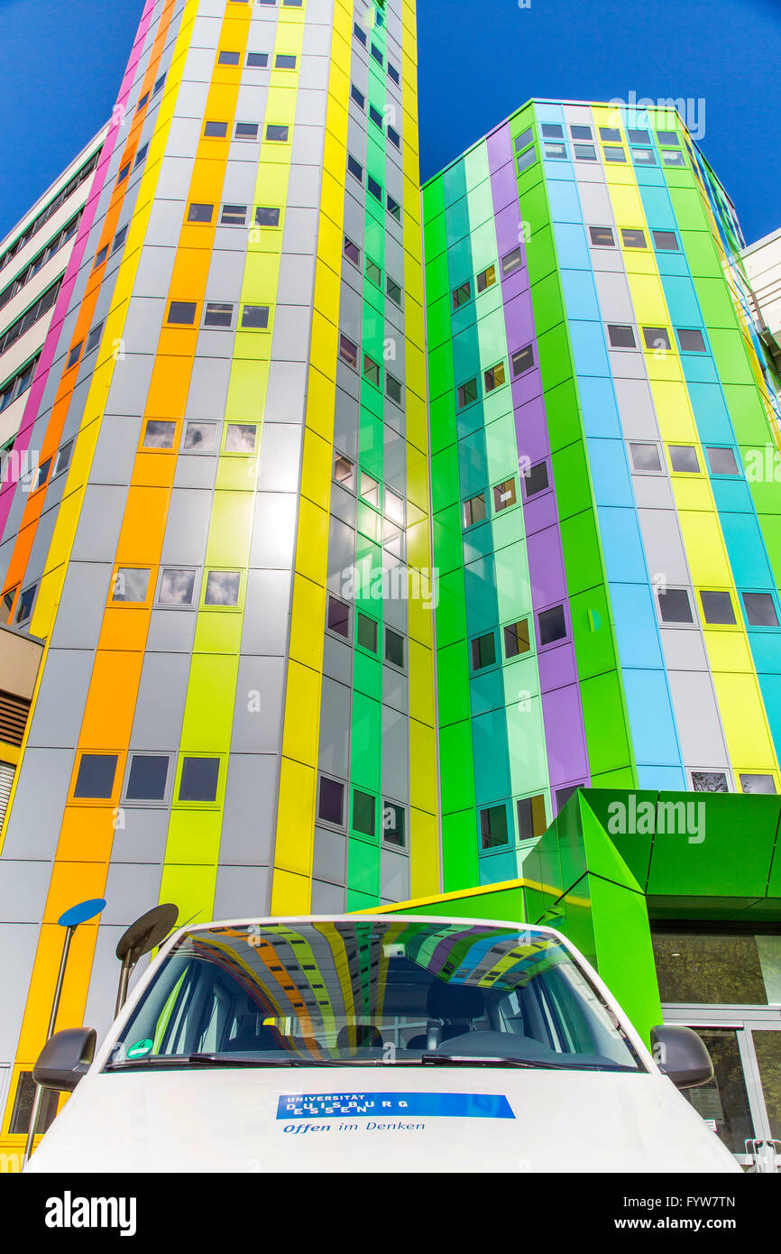 University of Essen, Campus, administrative buildings Stock Photo - Alamy
