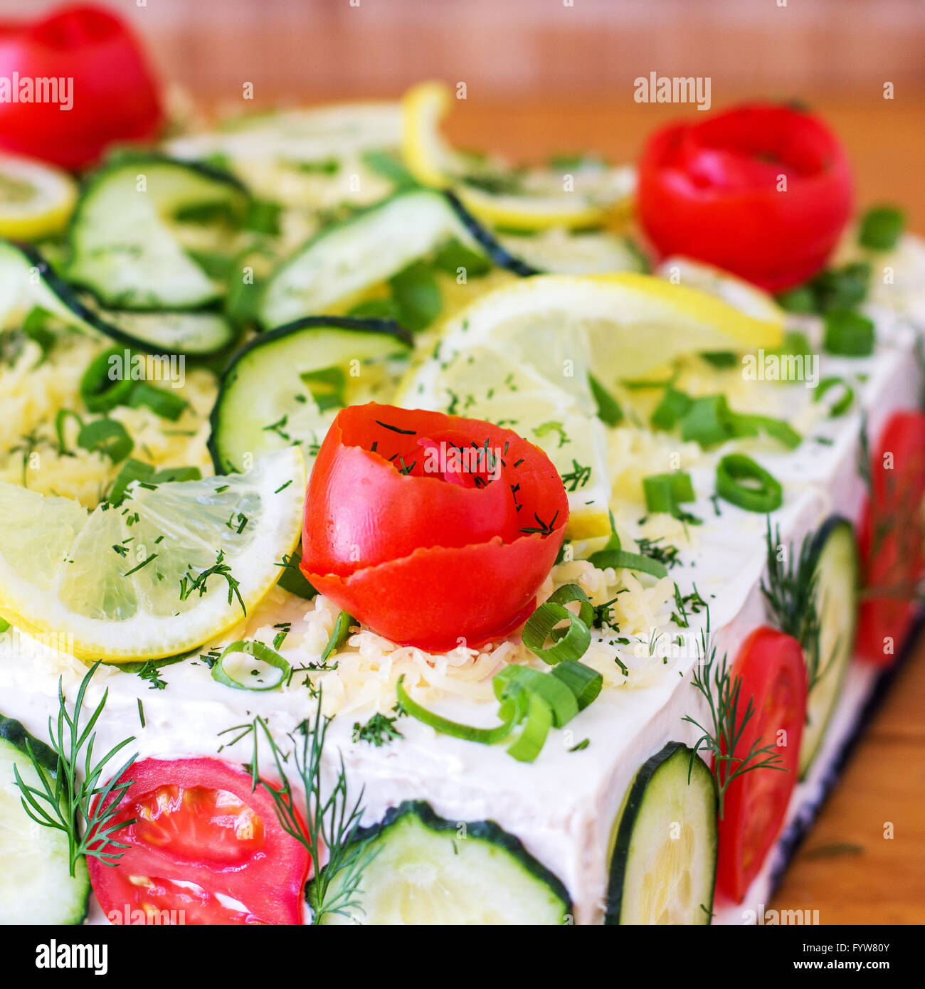 Swedish smorgastarta hi-res stock photography and images - Alamy