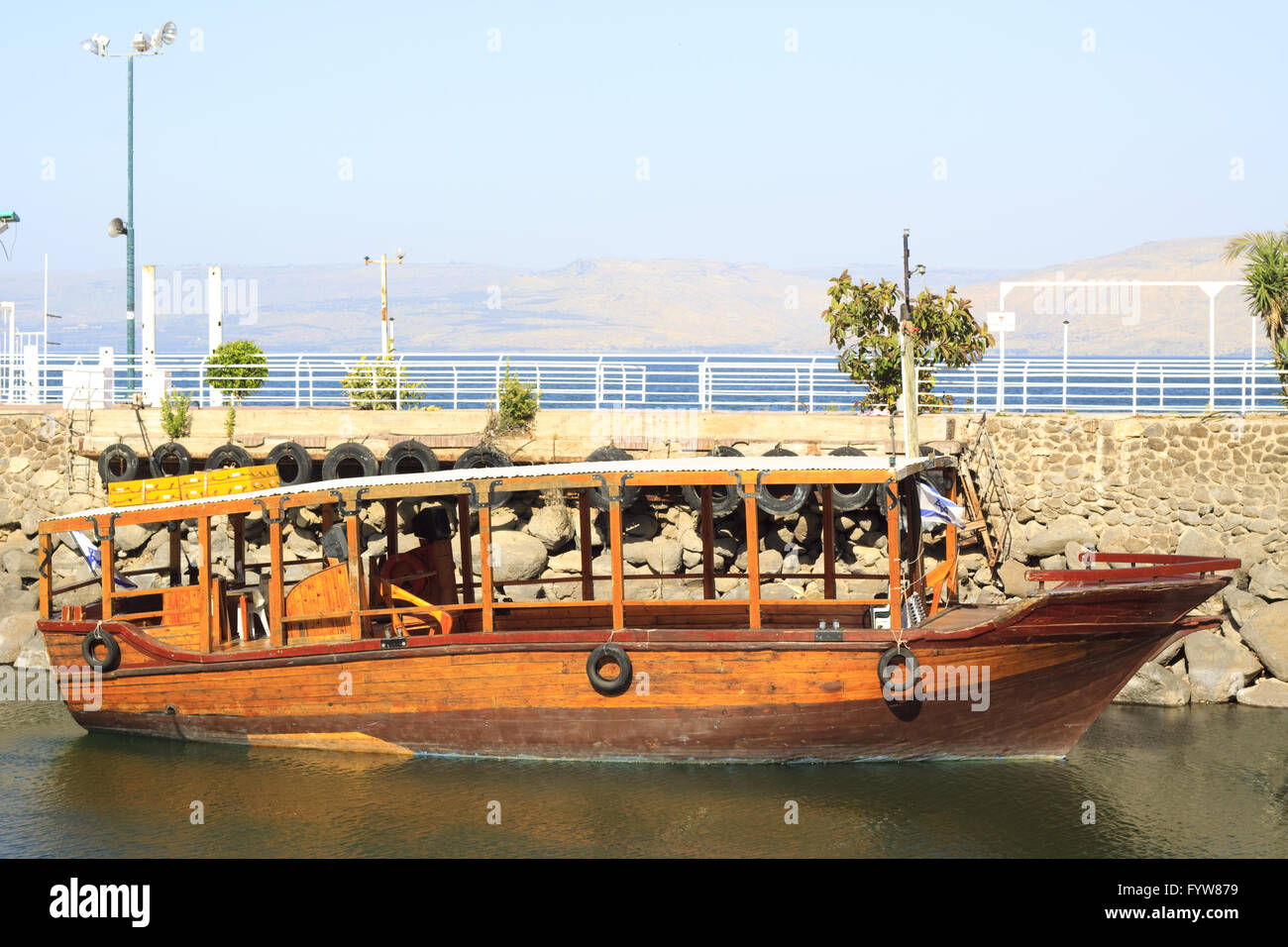 Galilee sea boat ancient hi-res stock photography and images - Alamy