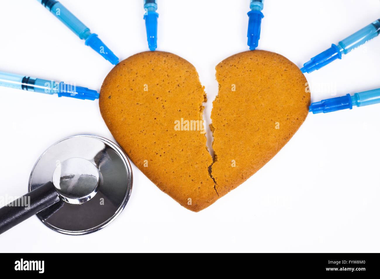 Broken needle Cut Out Stock Images & Pictures - Alamy