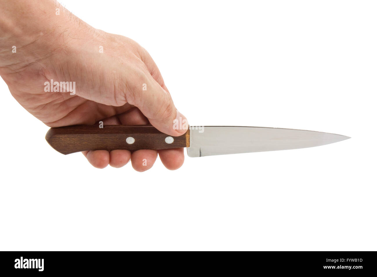 knife in hand Stock Photo - Alamy