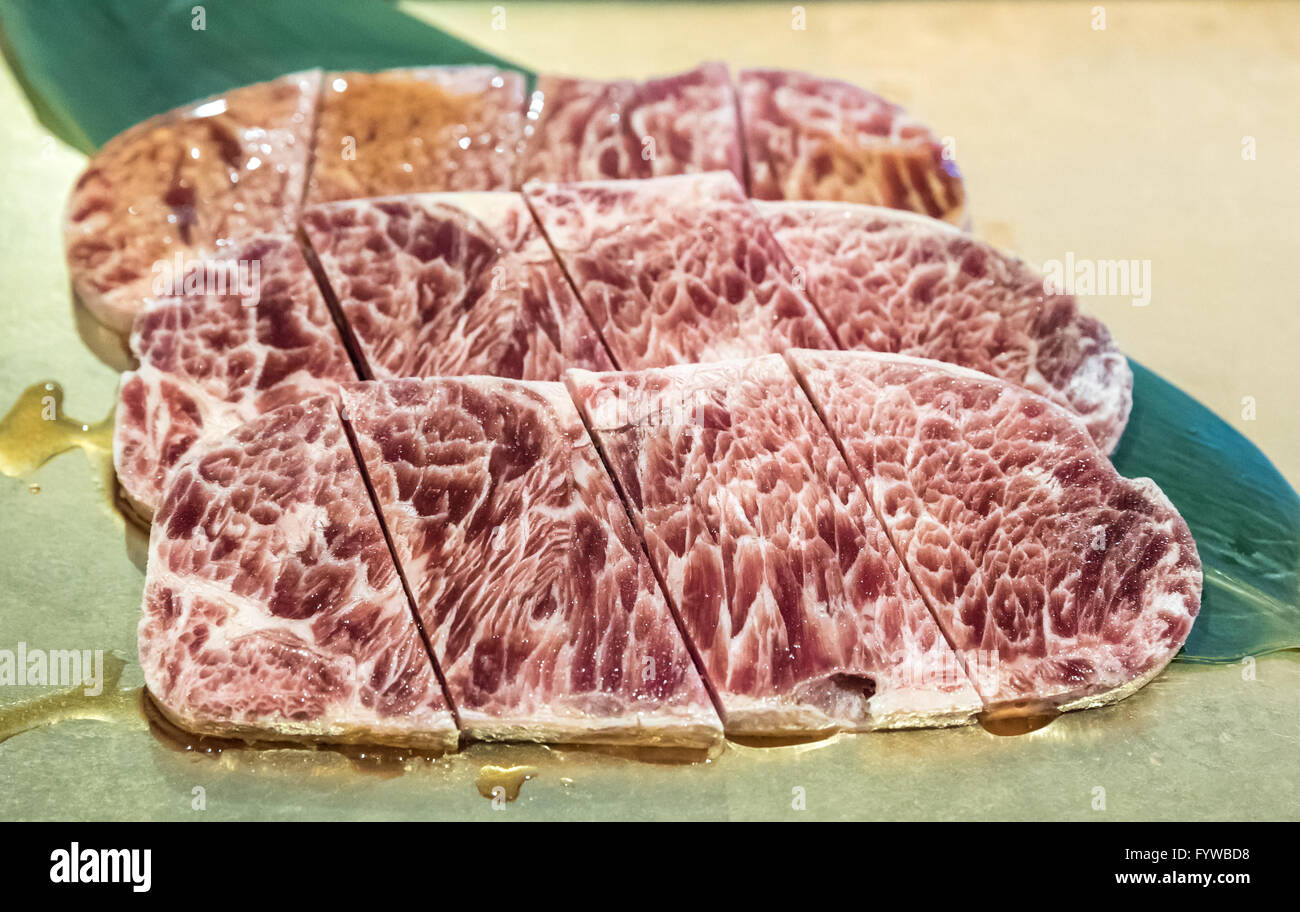 Freshness japanese wagyu fillet meat hi-res stock photography and ...