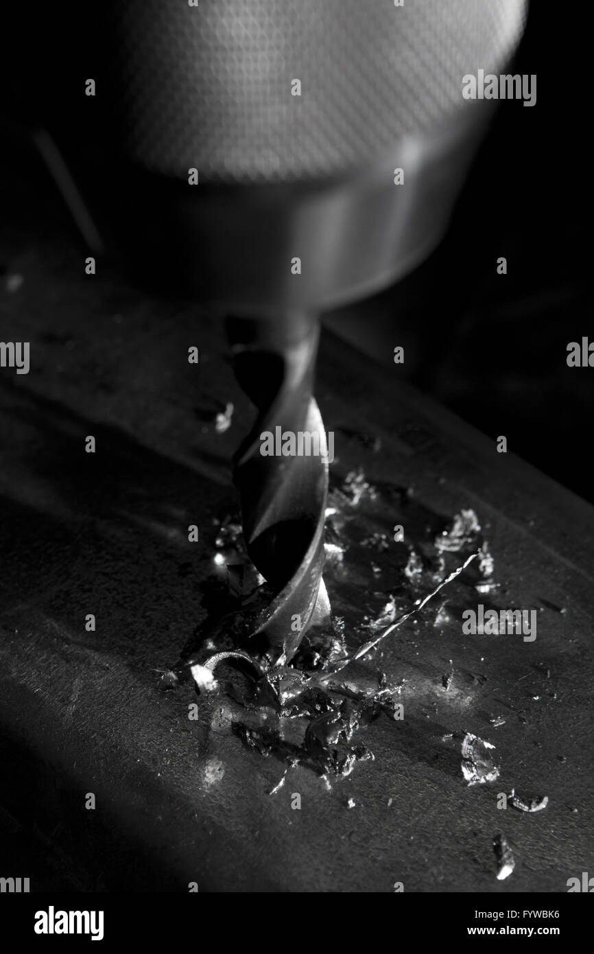 Drilling metal cooling drill hi-res stock photography and images - Alamy