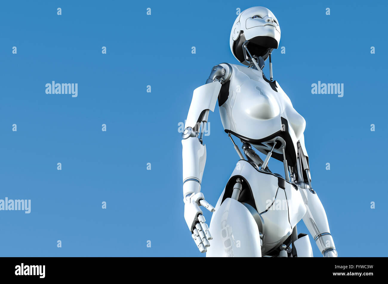 Female Humanoid robot Stock Photo - Alamy