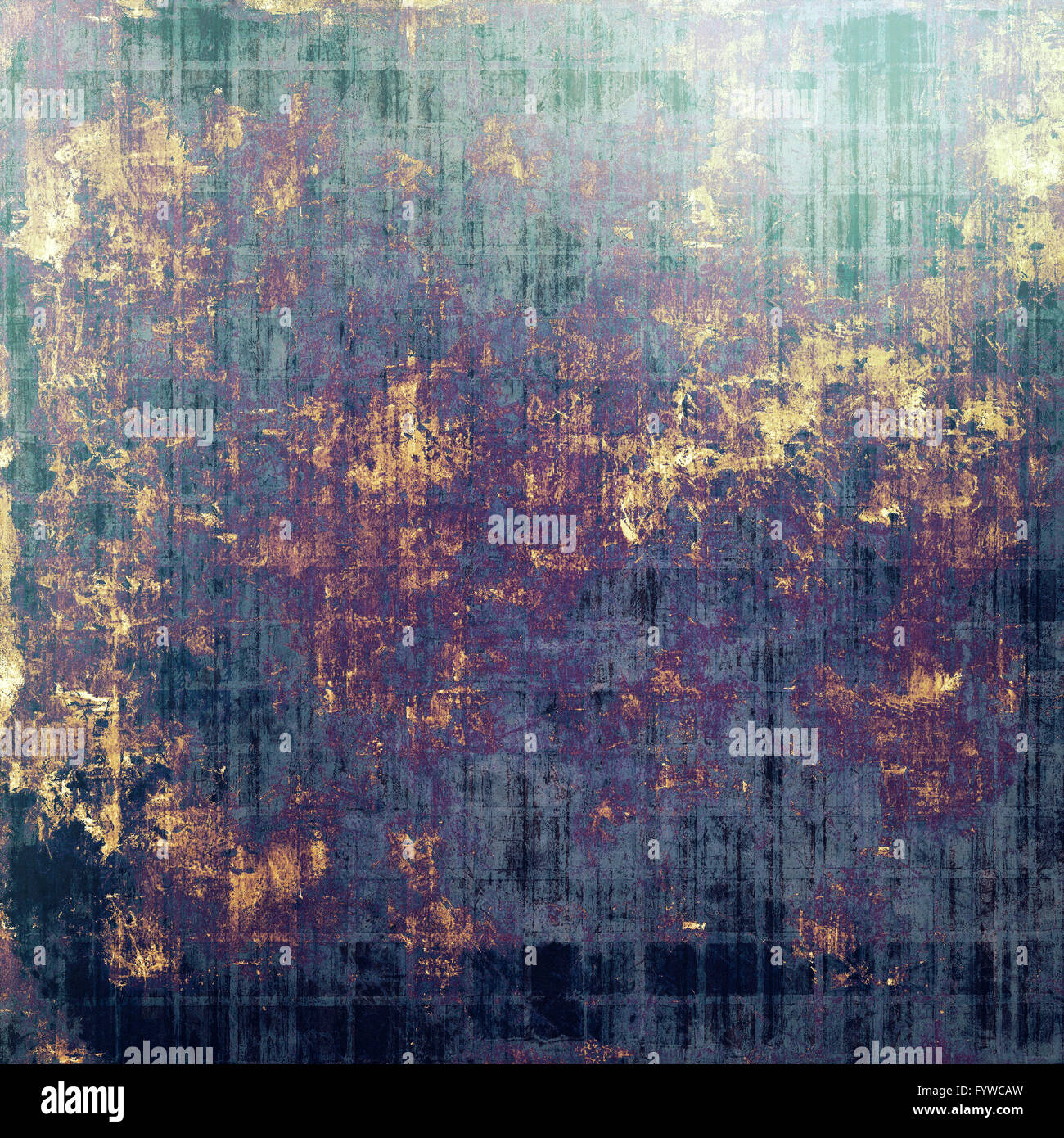 Art graphic texture for grunge abstract background. Aged colorful ...