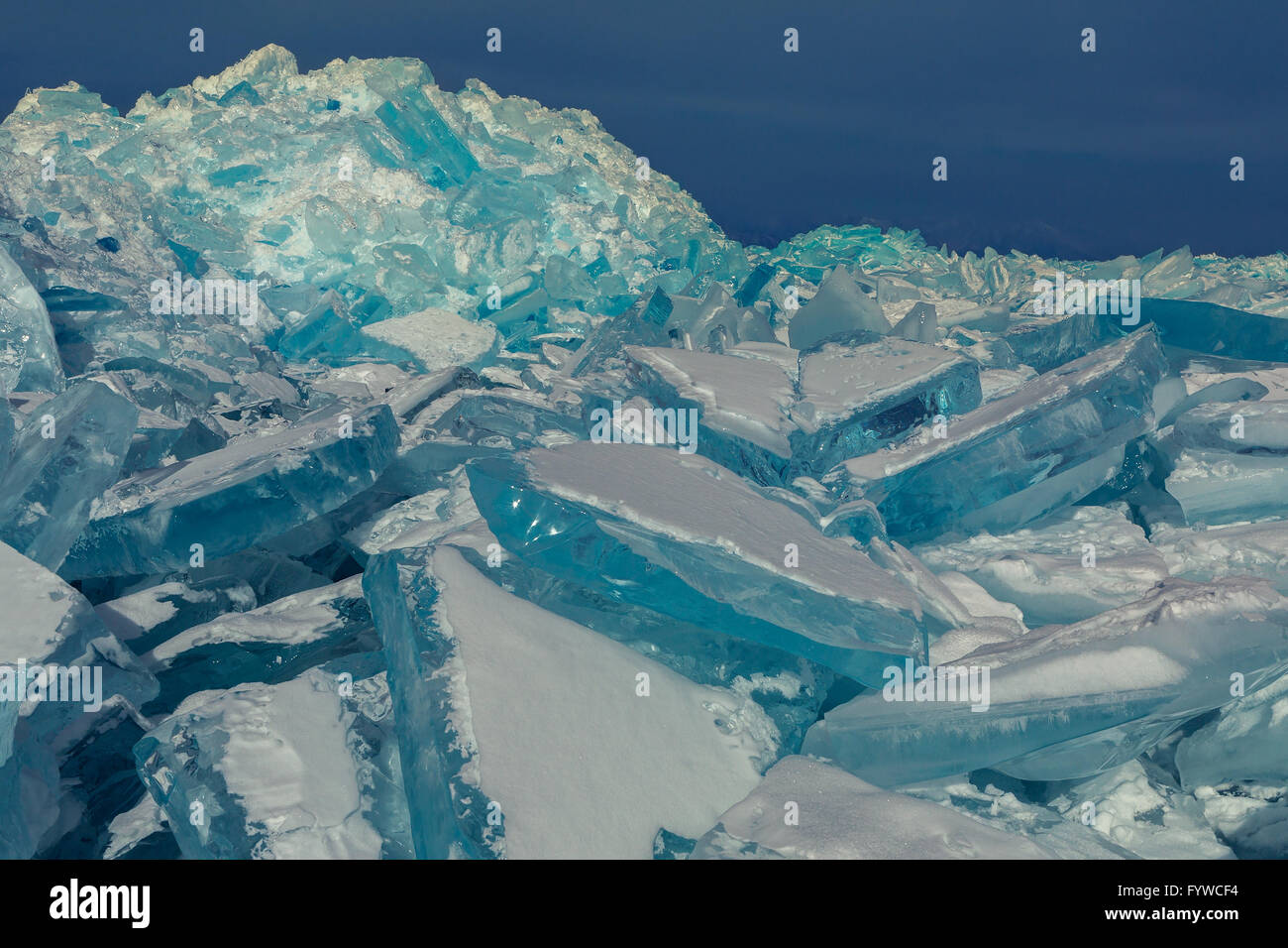Huge blocks of ice Stock Photo - Alamy