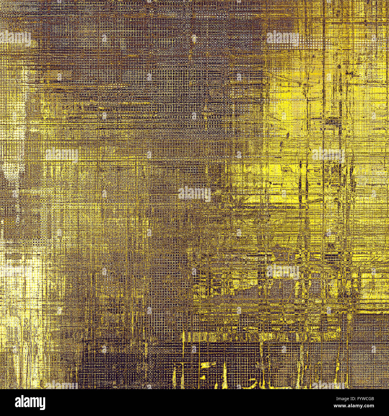 Damaged retro texture with grunge style elements and different color ...