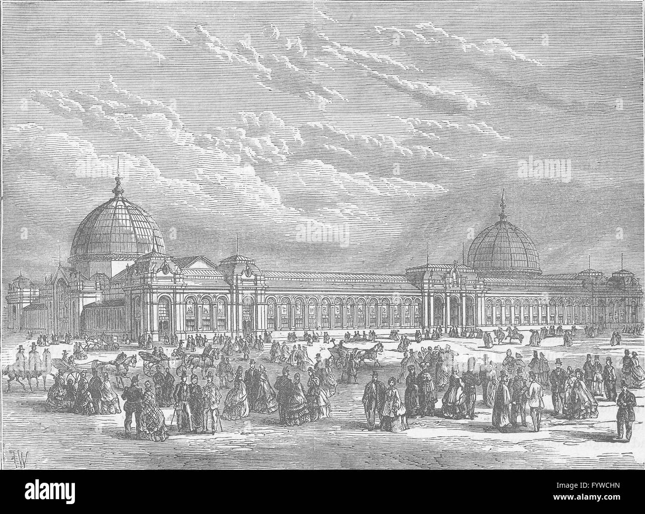 The international exhibition of 1862 hi-res stock photography and ...