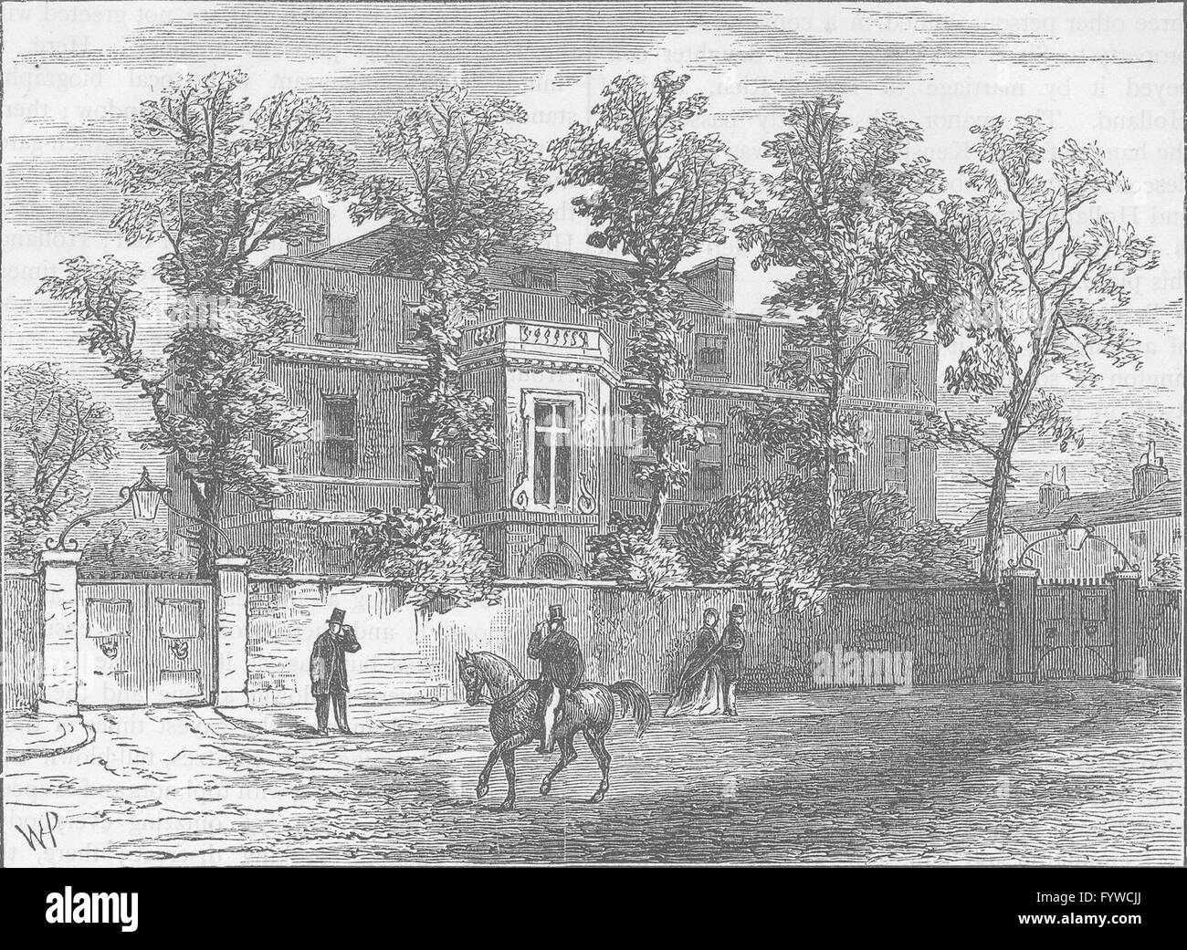 Old house in suburb Black and White Stock Photos & Images - Alamy