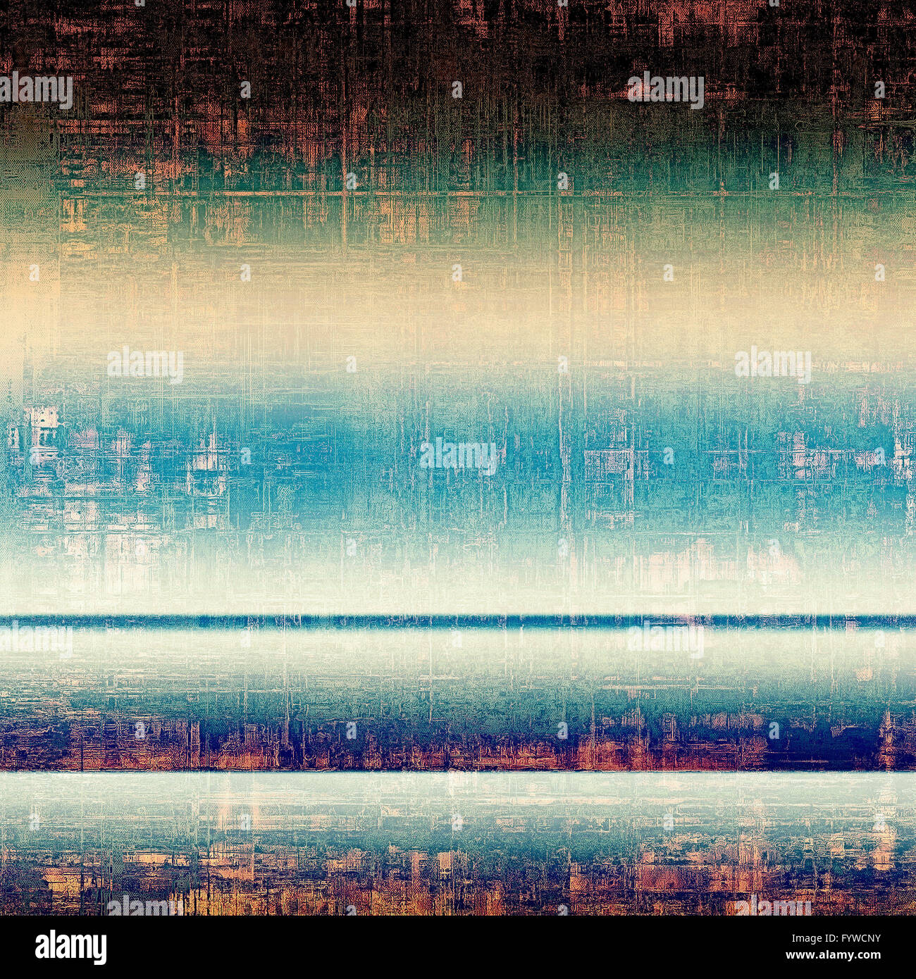 Grunge retro composition, textured vintage background. With different ...