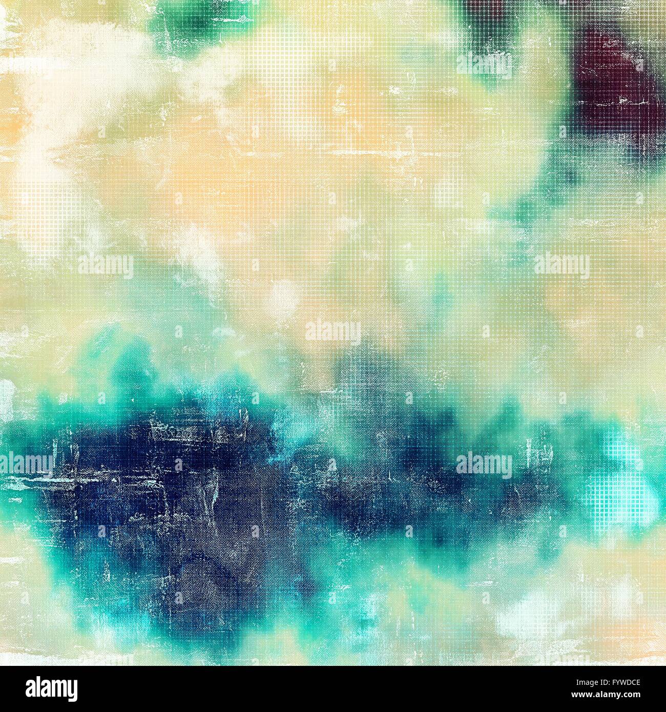 Grunge texture, aged or old style background with retro design elements ...