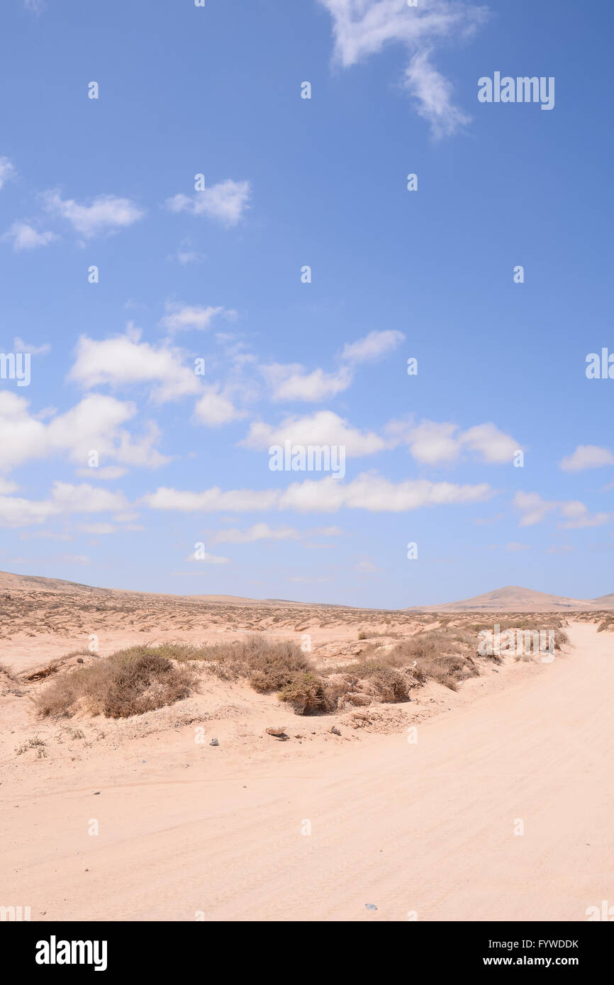 Dry Desert Landscape Stock Photo - Alamy