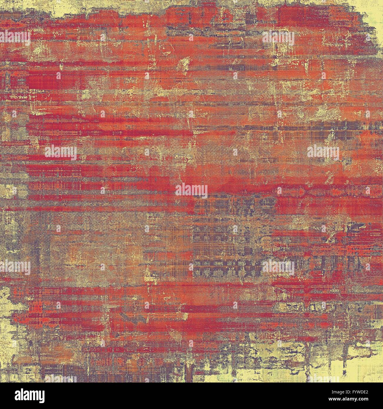 Old style decorative composition or designed vintage template with ...