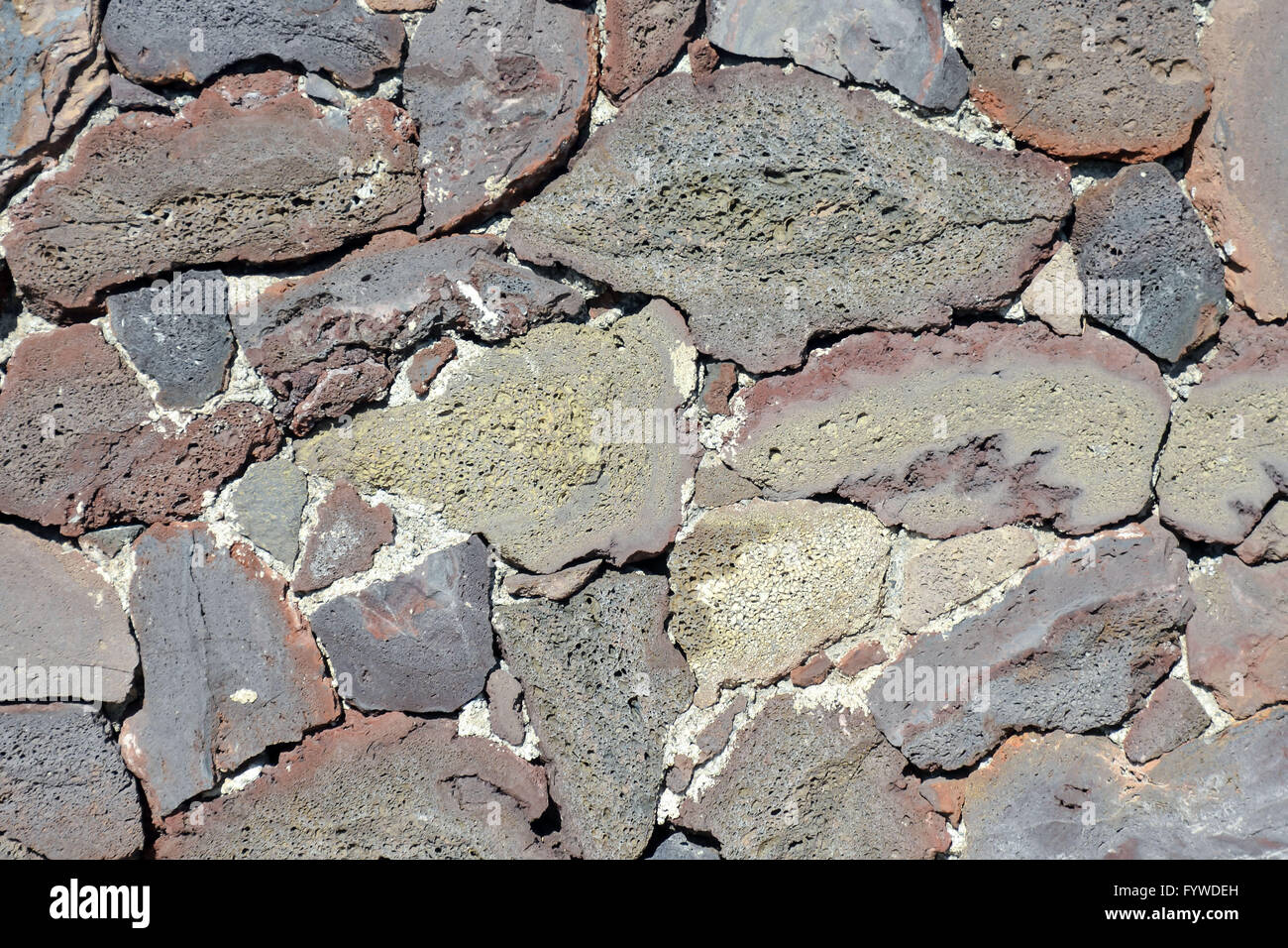 Rock Stone Wall Stock Photo - Alamy