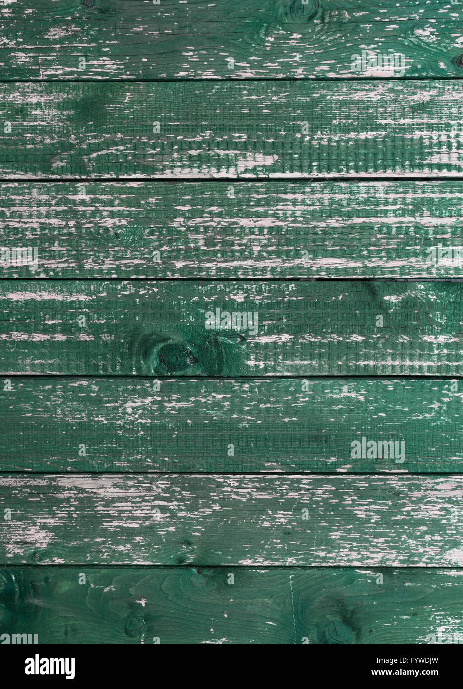 Wooden green planks Stock Photo - Alamy