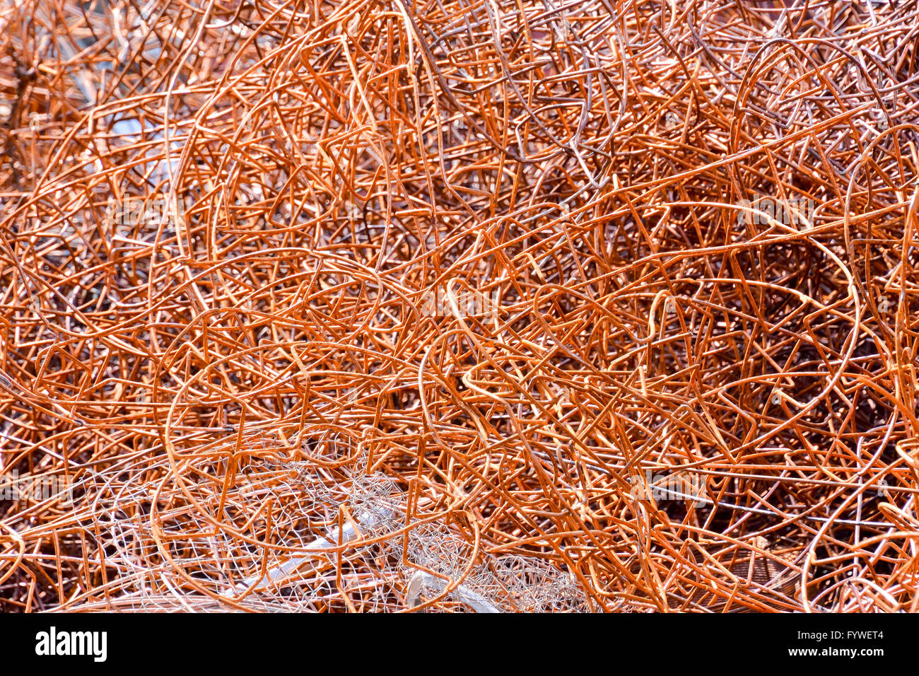 Metal Ready for Recycling Stock Photo - Alamy