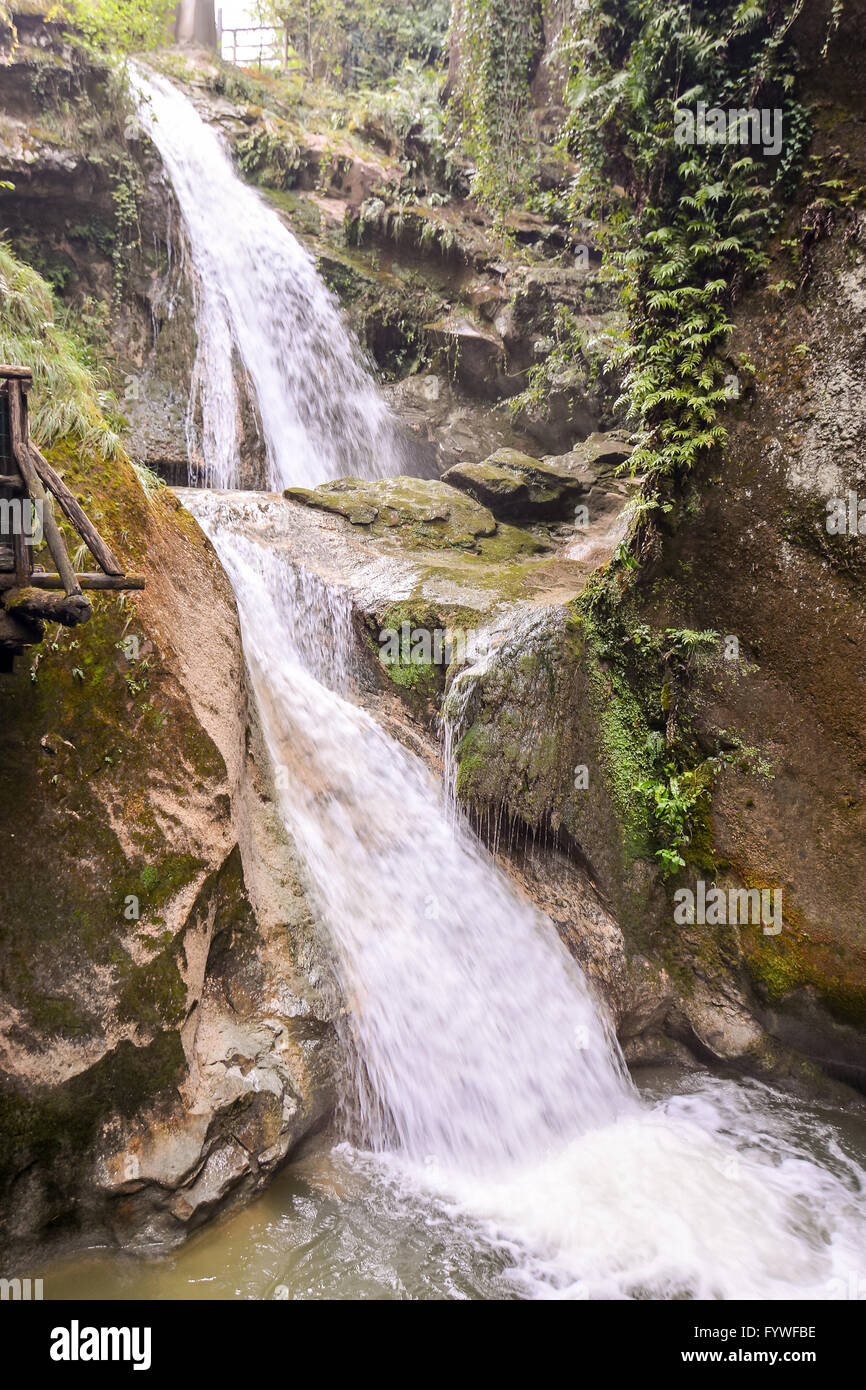 Water Splash Waterfall Stock Photo - Alamy