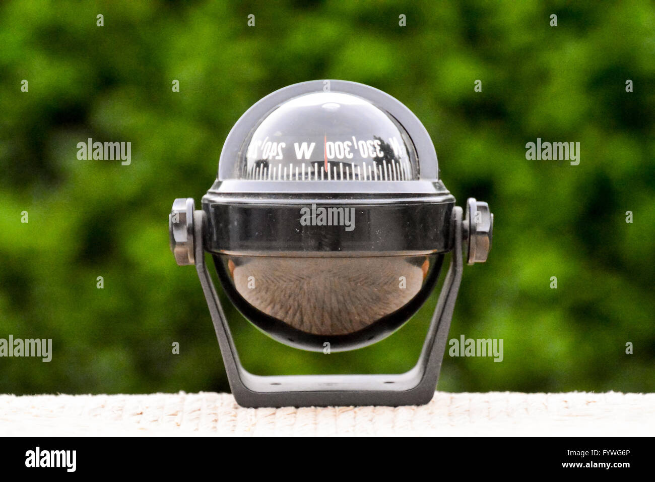 Navigation Black Compass Stock Photo - Alamy