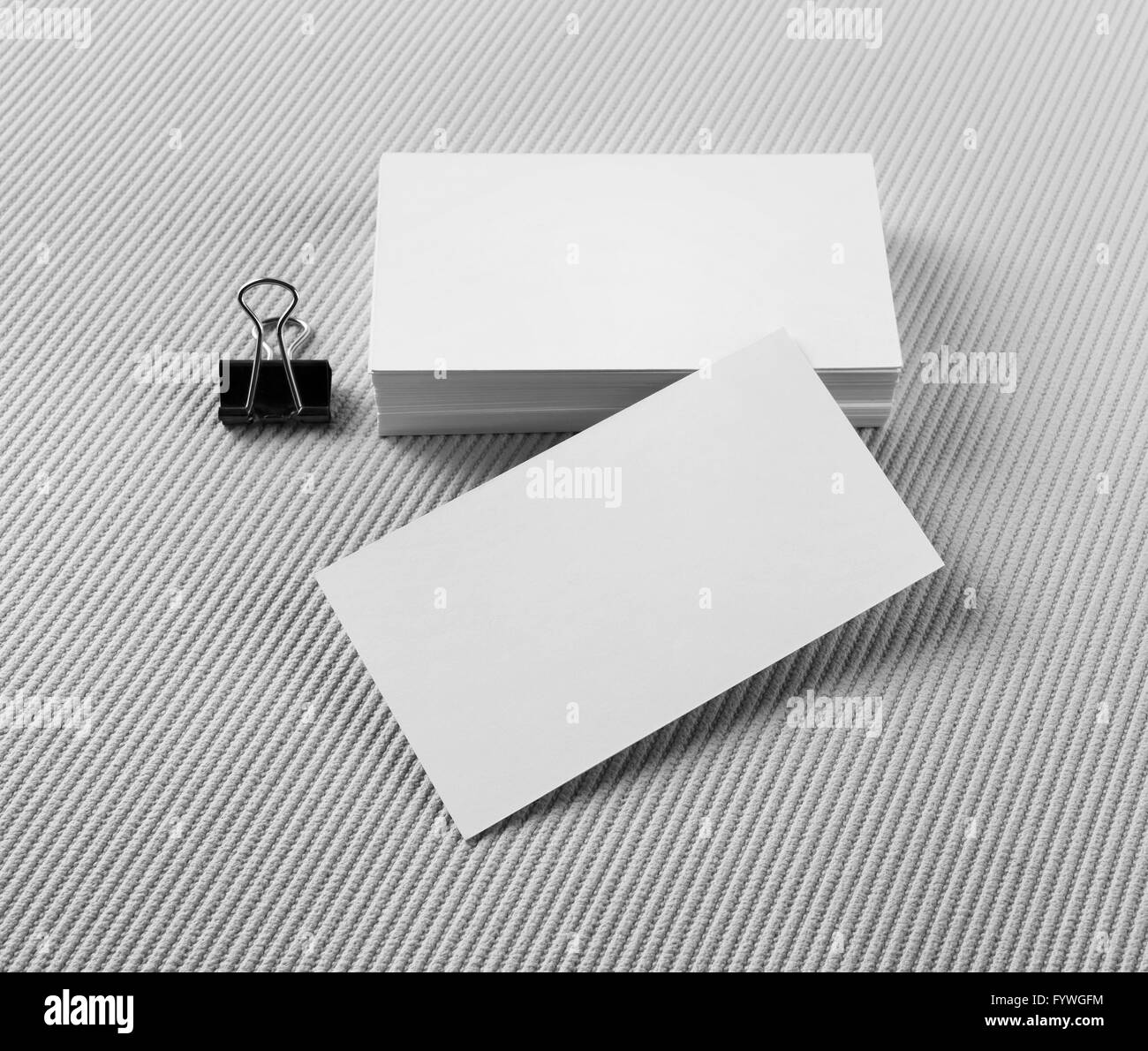 Several business cards Stock Photo - Alamy