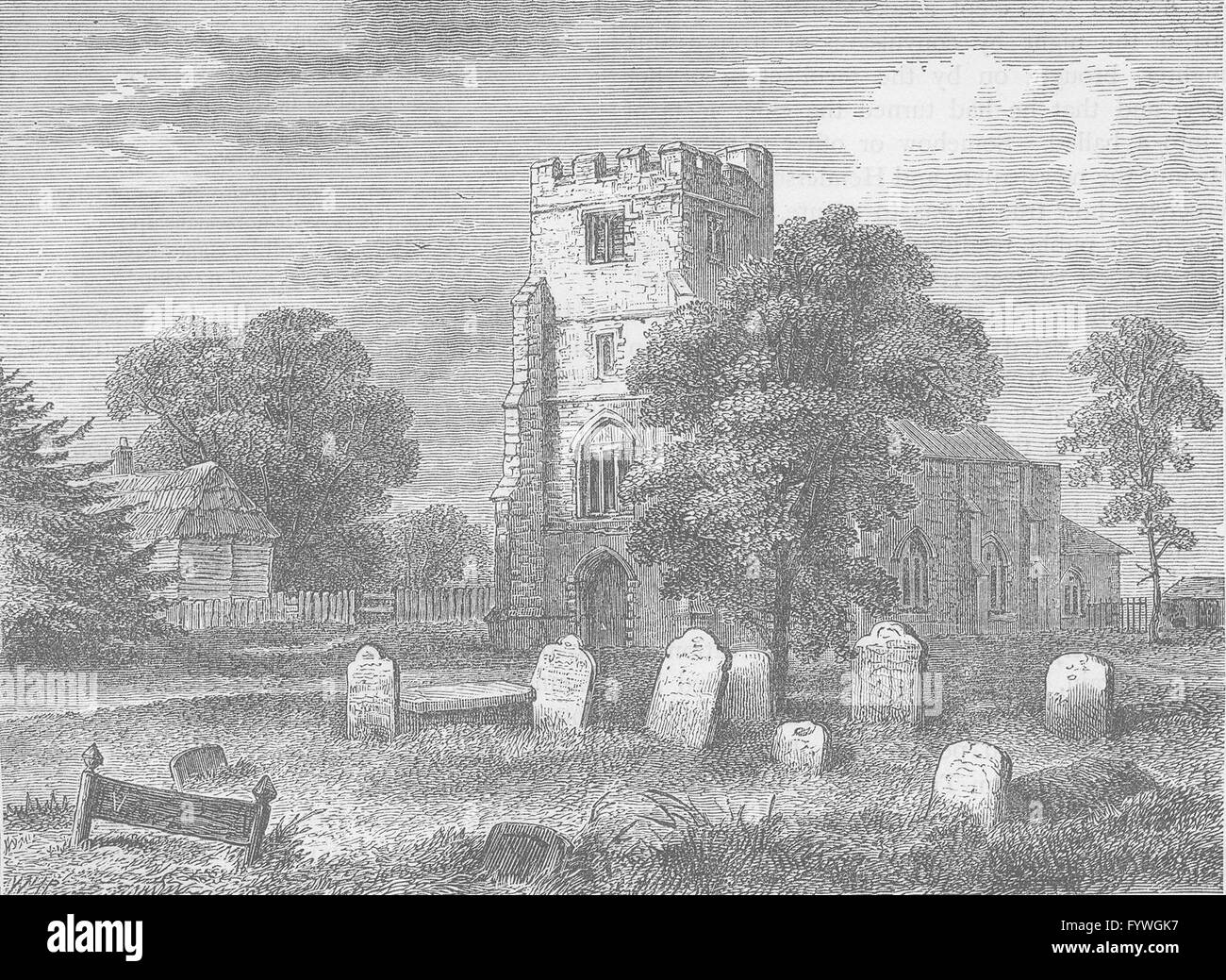 Tottenham church Black and White Stock Photos & Images - Alamy