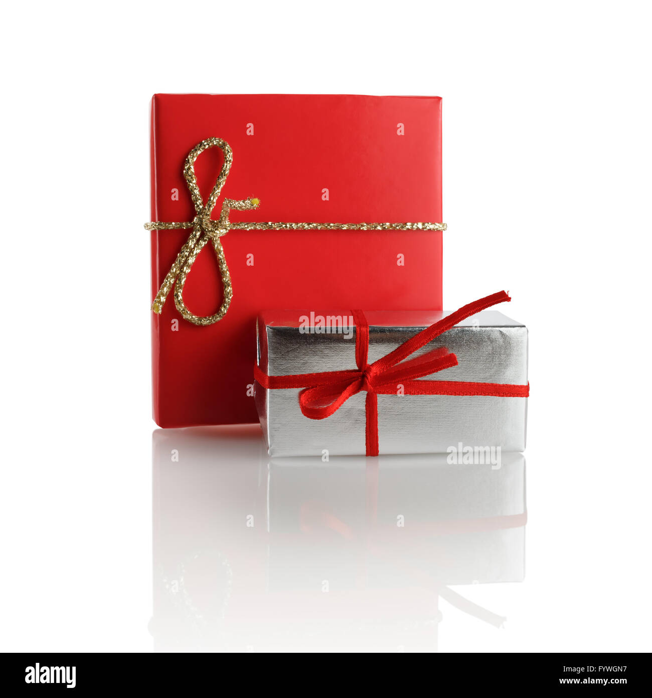 Two gift boxes Stock Photo - Alamy