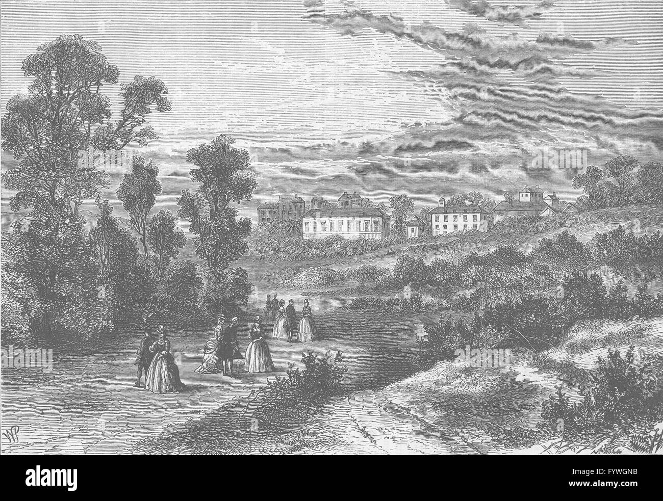 The old well walk 1750 hi-res stock photography and images - Alamy